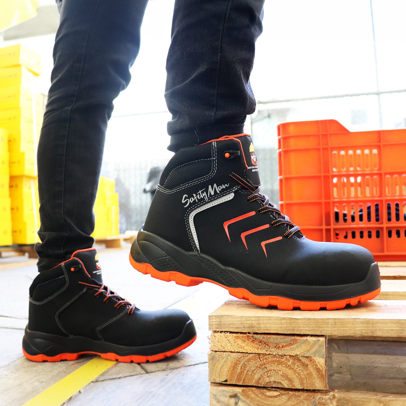 Botas de seguridad RAPTOR marca Safety Man – Safety Depot Mx