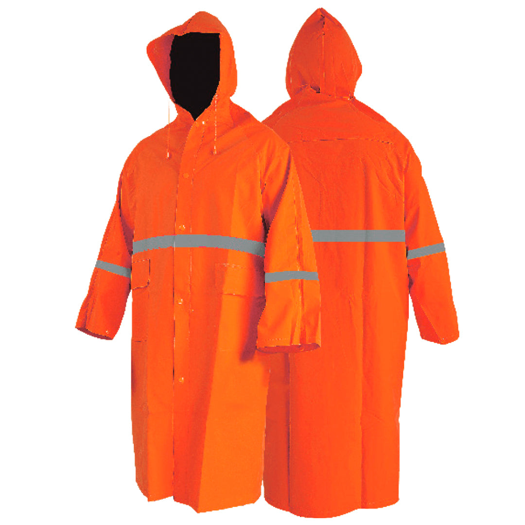 Gabardina Impermeable Modelo Gil Naranja Marca Lica Safety Depot Mx
