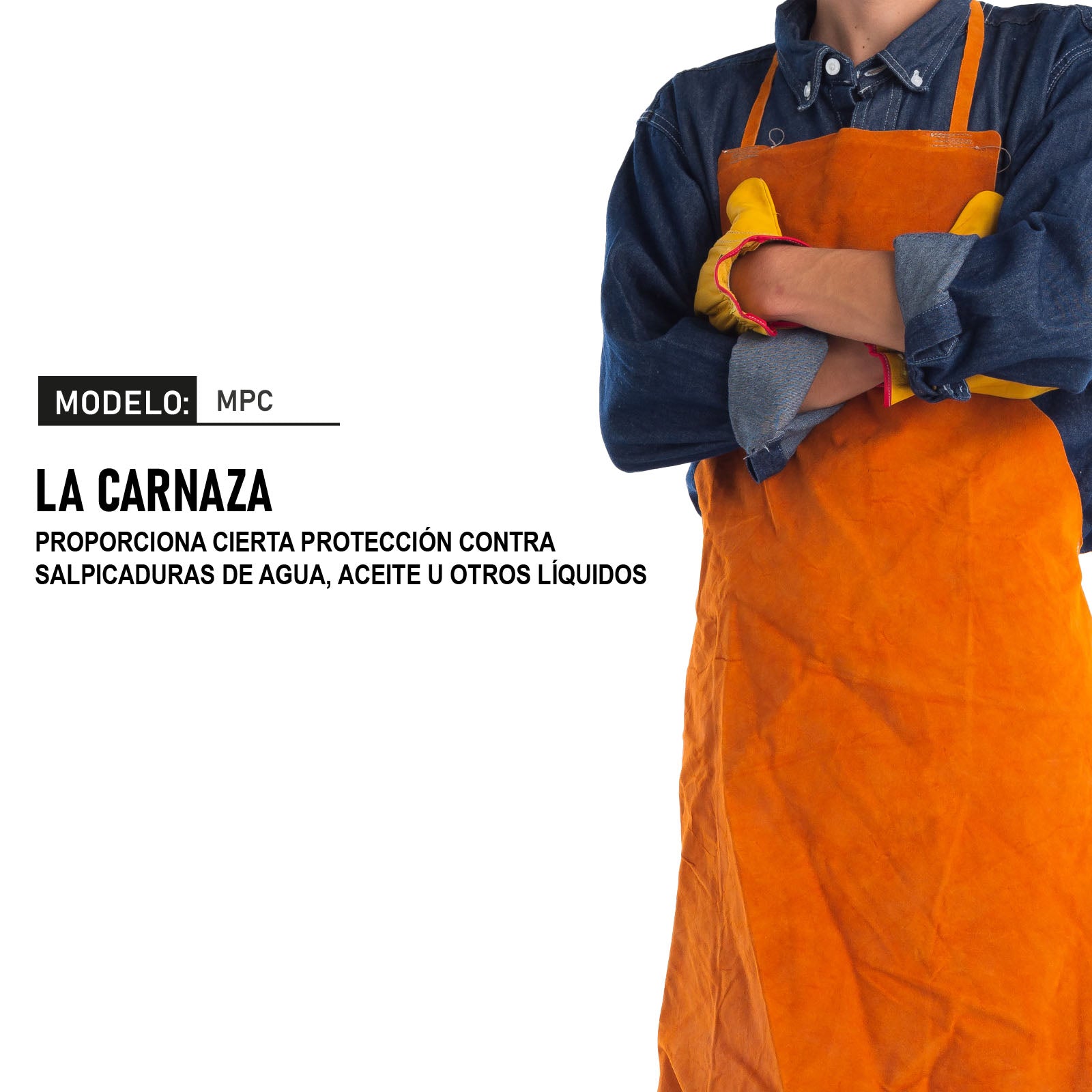 Mandil de carnaza – Safety Depot Mx