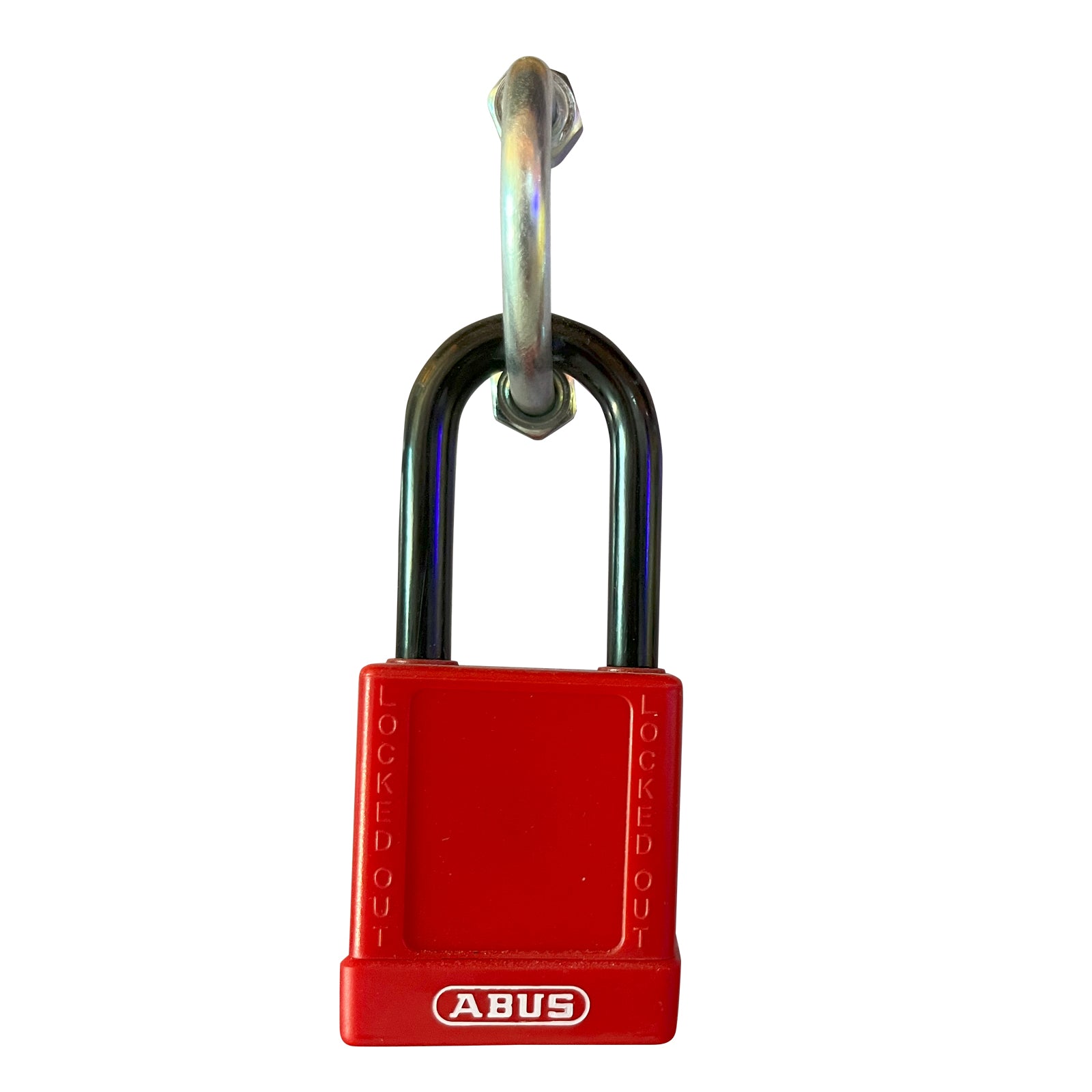 Candado de bloqueo eléctrico 74/40 KD color rojo marca ABUS – Safety ...