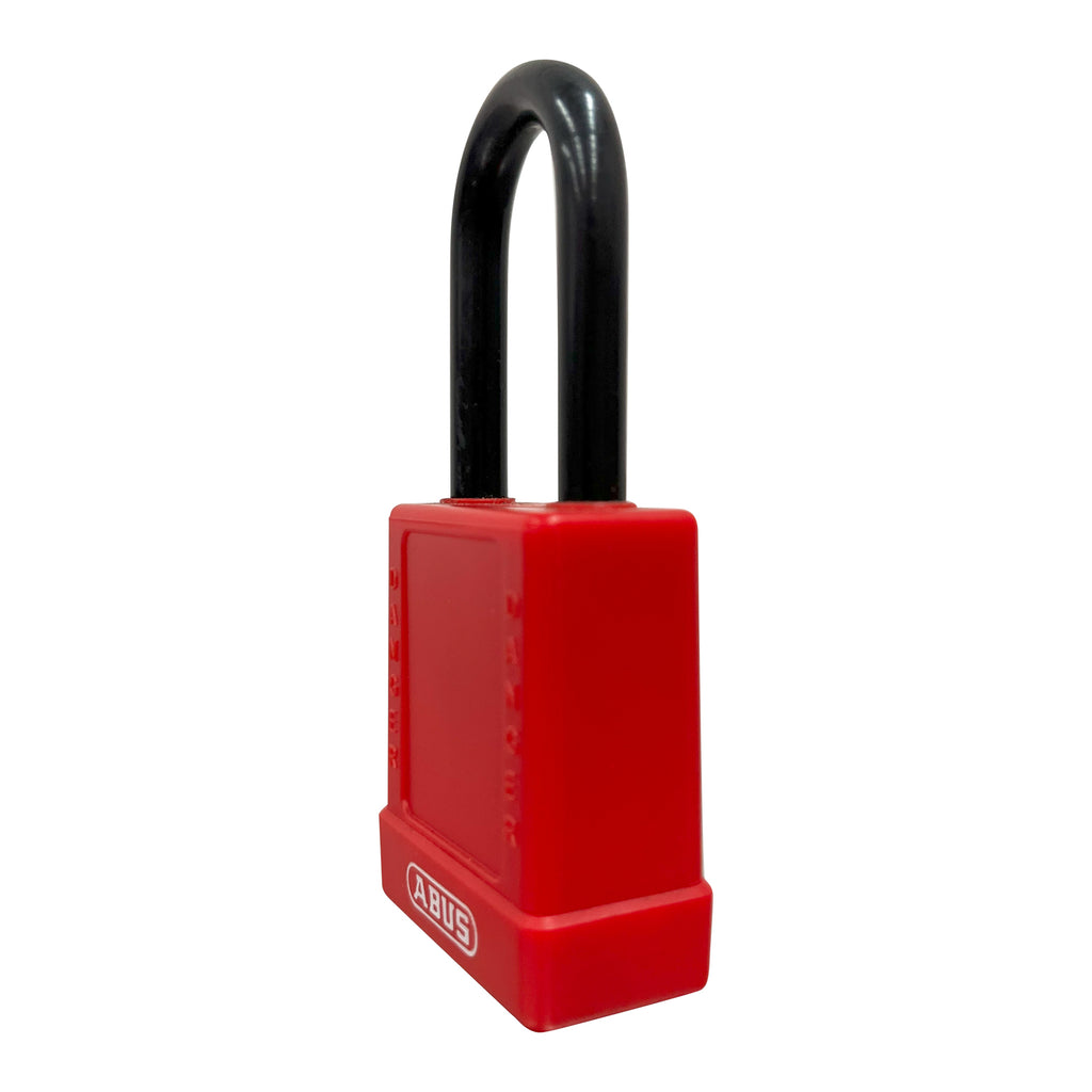 Candado de bloqueo eléctrico 74/40 KD color rojo marca ABUS – Safety ...