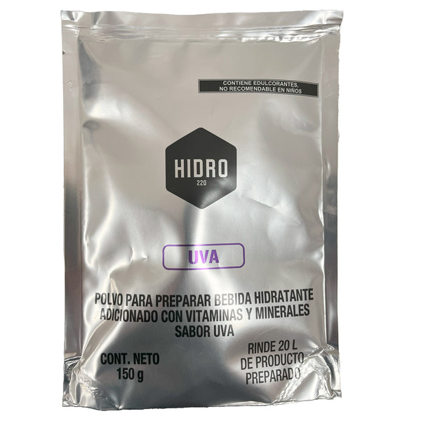 Bebida hidratante en polvo con electrolitos orales marca HIDRO 220 ...
