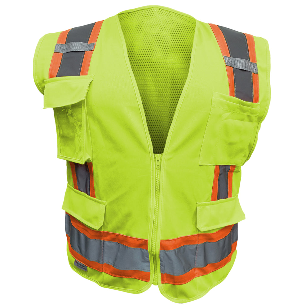 Chaleco con reflejantes 3M con bolsa portable – Safety Depot Mx