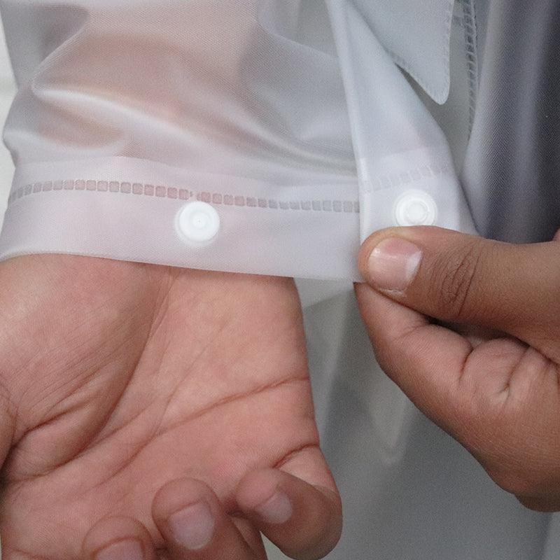 Impermeable Mod. GIL TRANSPARENT-L Marca LICA – Safety Depot Mx